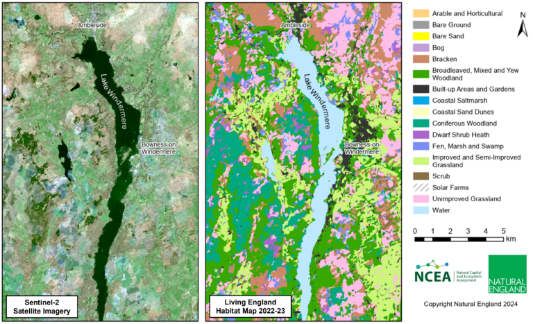 Living England: a national habitat map for everyone – Environment